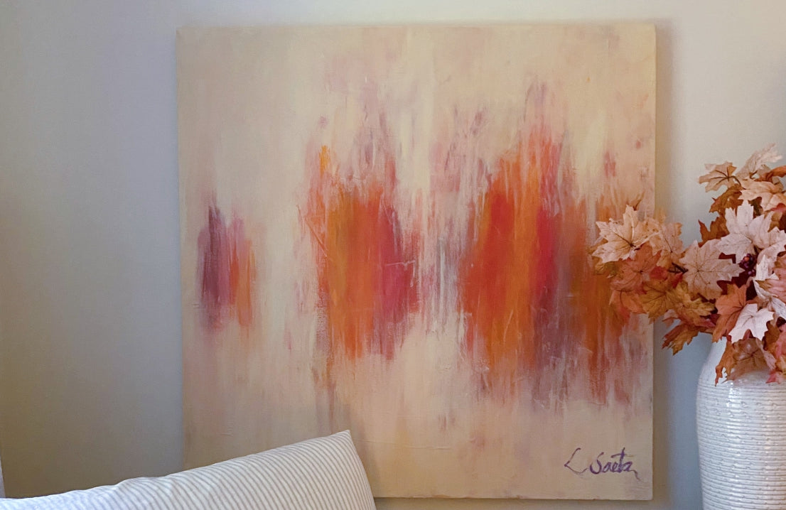 Abstract Acrylic Painting Tutorial – COLORSHOT