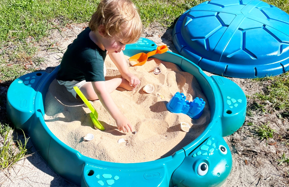 Custom Turtle Sandbox with Ombré Spray Paint – COLORSHOT
